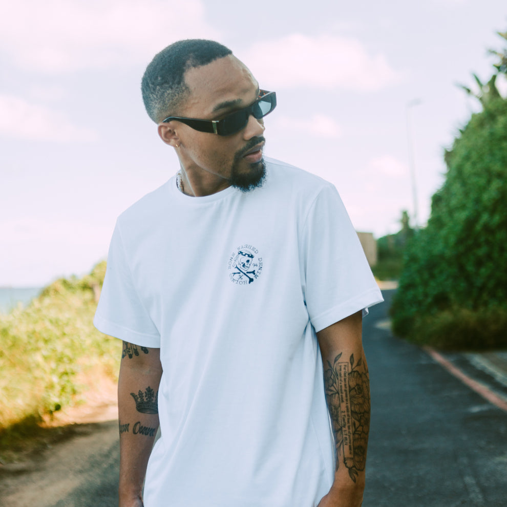 Holmes Bros Denim Tee – Holmes Brothers